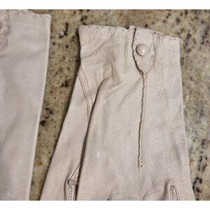 madova | Accessories | Vintage Womens Size 6 4 Xs S Beige Soft Kid ...